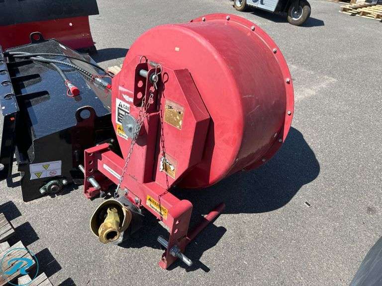 Worksaver Cement Mixer Attachment, 3PT, PTO - Roller Auctions