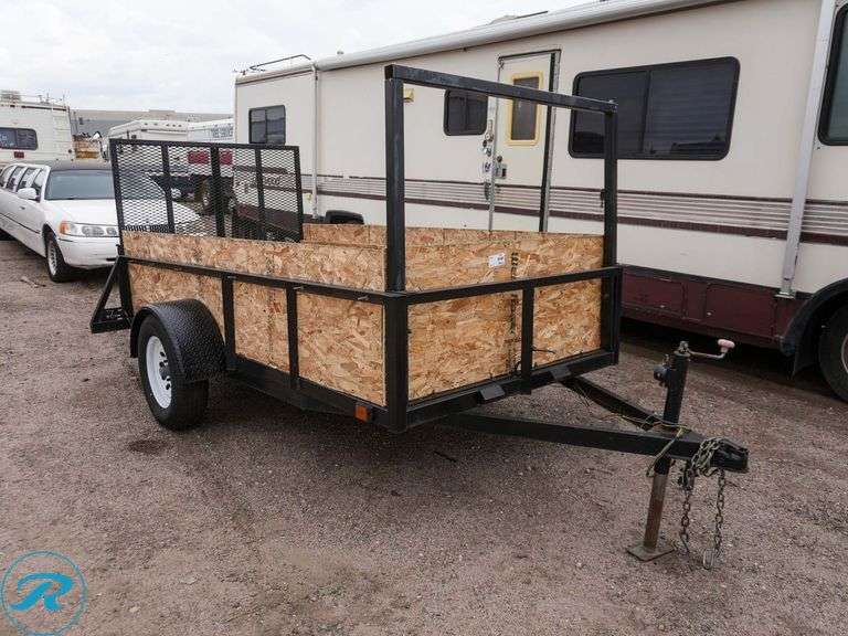 Homemade Utility Trailer - Roller Auctions
