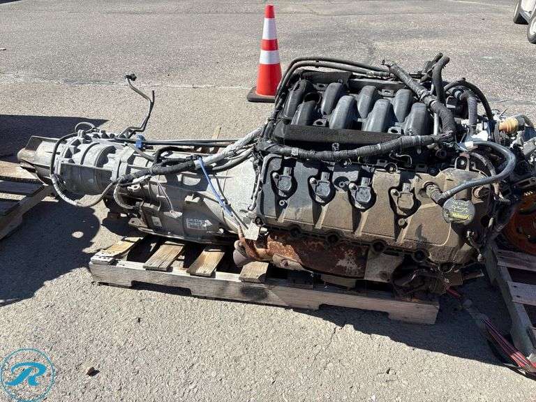 2012 Ford F-150 Engine and Transmission Assembly, Inoperable - Roller ...