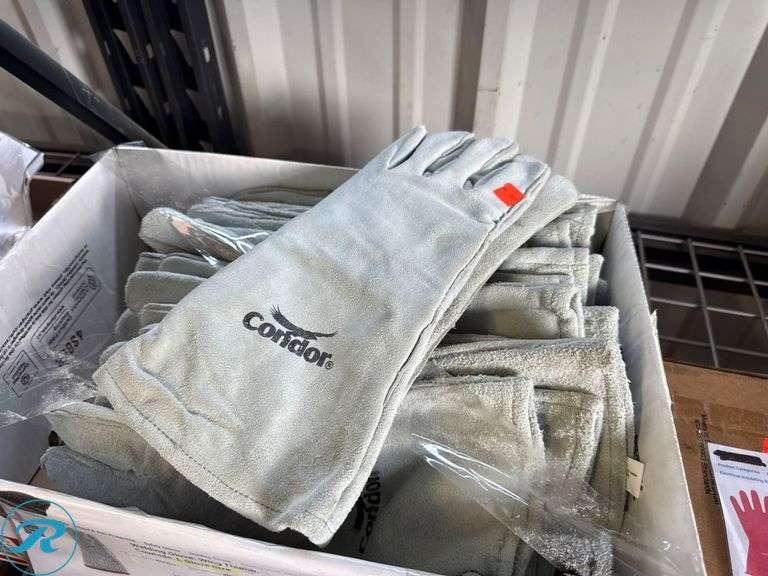 (20) Condor Welding Gloves, L, Leather and Honeywell Electrical ...