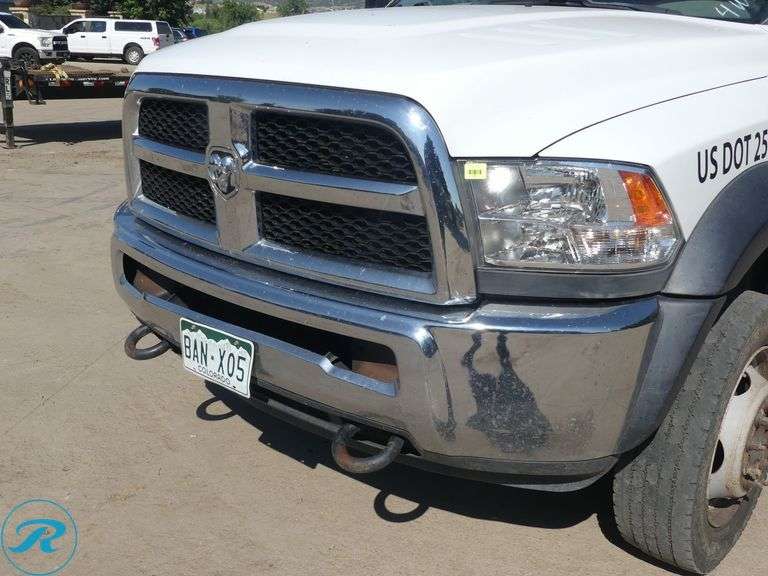 2017 Ram 4500 SLT 4WD Flatbed Truck - Roller Auctions