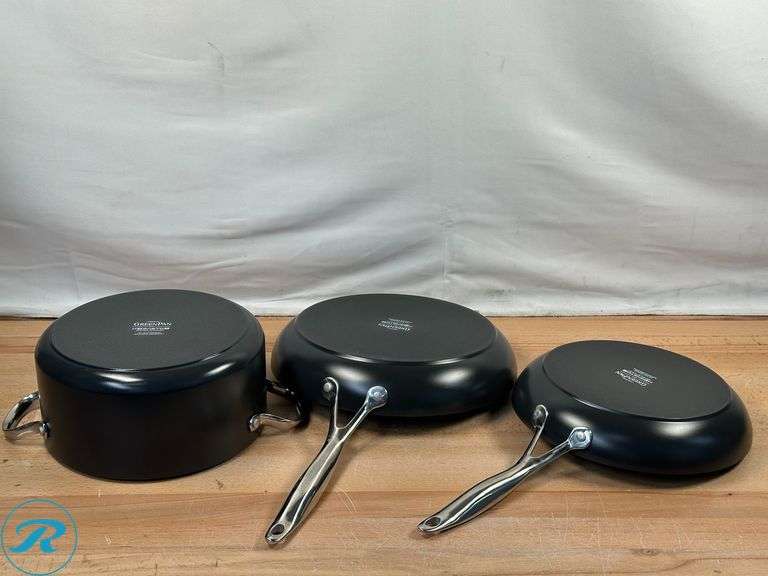 The Original GreenPan: VALENCIA PRO CERAMIC NONSTICK 11-PIECE COOKWARE ...