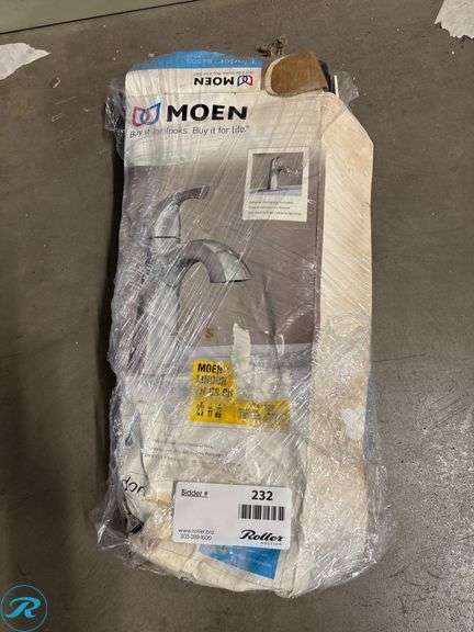 (2) Moen Bathroom Faucet Sets, Model 195923, With Optional Deckplates ...