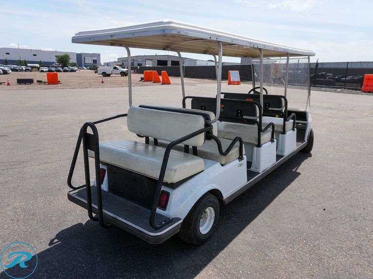 Ingersoll-Rand Club Car Villager RWD 7-Passenger Cart - Roller Auctions