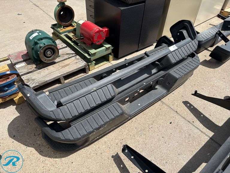 (3) GM2410ABL HD Rear Work Bumpers Without Single Hitch - Roller Auctions