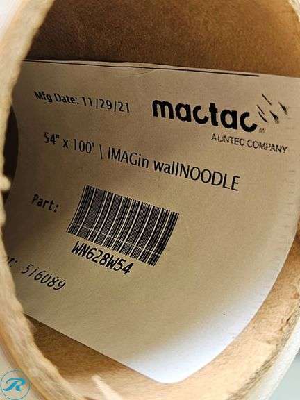 Pallet of Mactac IMAGin WallNOODLE Adhesive Vinyl Rolls, 54″ x 100 ...