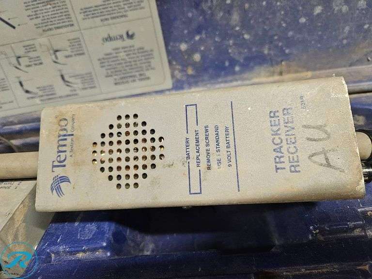Tempo Model 501 System ‘The Tracker’ Cable Locator in Hard Case ...