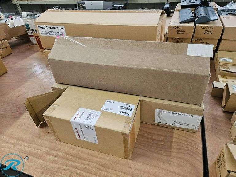 Ricoh Pro Waste Ink Bottle Type A, Waste Toner Bottle Type C751, and ...