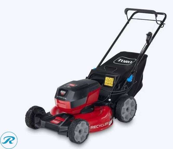 Toro 21323 60V Max Flex-Force Cordless Electric Lawn Mower - Roller ...