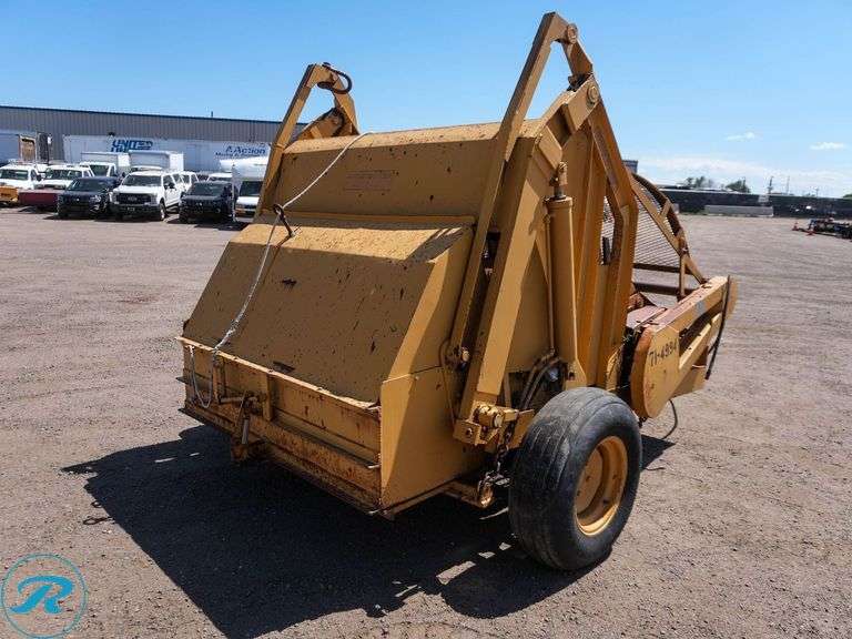 Anderson Hydraulic Tow-Behind Rock Picker, Used Behind Tractor - Roller ...