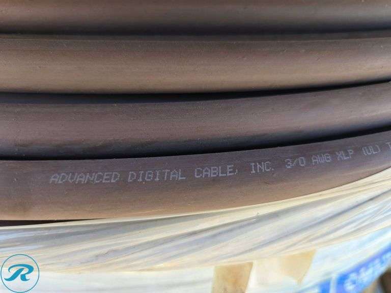 Spool of Advanced Digital Cable with OmniCable and HWC Branding ...