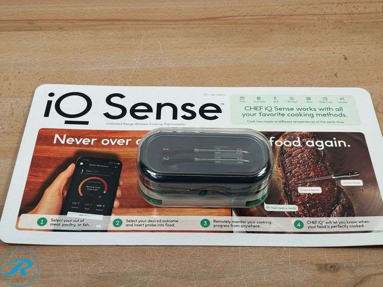 Chef iQ Smart Thermometer and Hub, 2 Probe Set - New - Roller Auctions