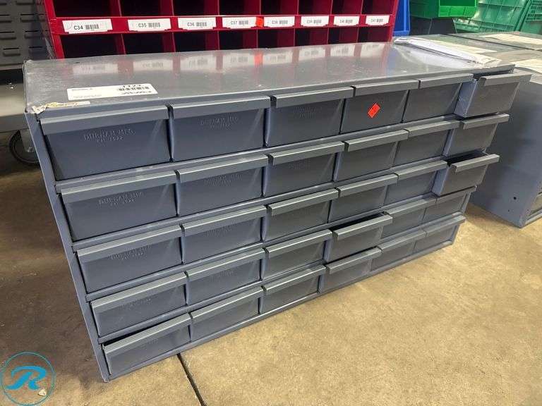 Drawer Bins Including Grainger 36-Compartment Organizer and Durham 30 ...