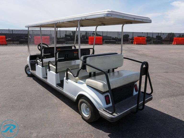 Ingersoll-Rand Club Car Villager RWD 7-Passenger Cart - Roller Auctions