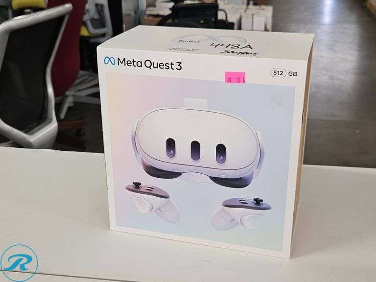 Meta Quest 3 VR Headset with Touch Plus Controllers, 512 GB - Roller ...