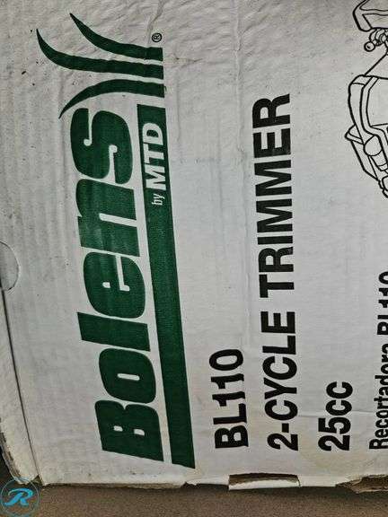 Bolens BL110 2-Cycle Gas Trimmer, 25cc - Roller Auctions