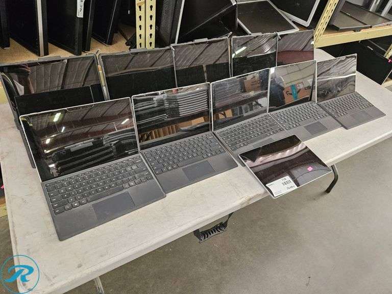 (11) Microsoft Surface Laptop Model 1866 (1 Missing Keyboard) - Roller Auctions