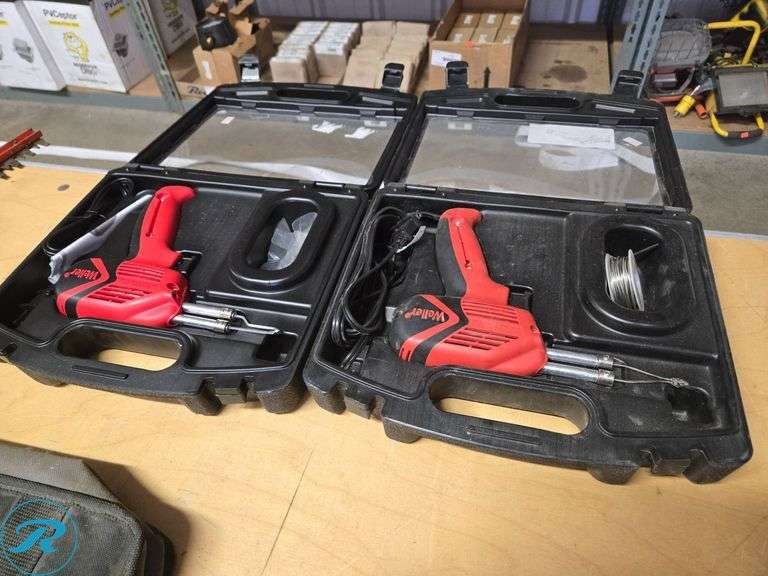 (2) Weller Soldering Guns in Hard Plastic Cases - Roller Auctions