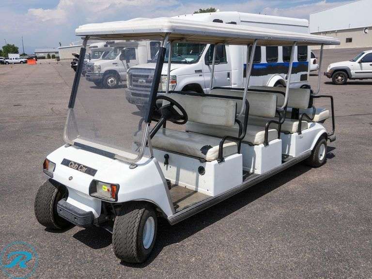 Ingersoll-Rand Club Car Villager RWD 7-Passenger Cart - Roller Auctions