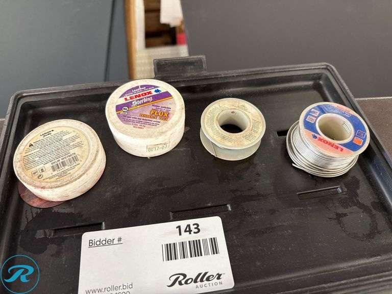 (2) Snap-On R450B and (1) Blue-Point R450A Soldering Guns with Solder Reels - Roller Auctions