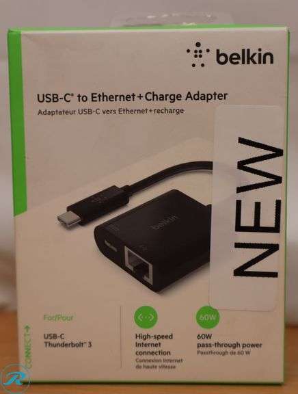 Belkin - USB-C to HDMI Adapter + USBC Charging Port, 4K UHD Video, 60W ...