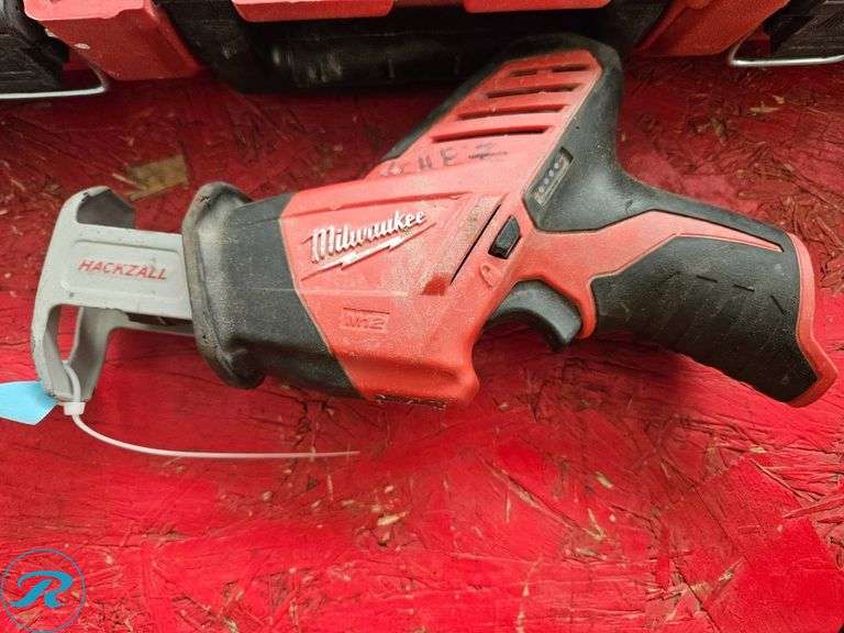Milwaukee Hackzall Reciprocating Saw and SDS Plus Rotary Hammer in Hard ...