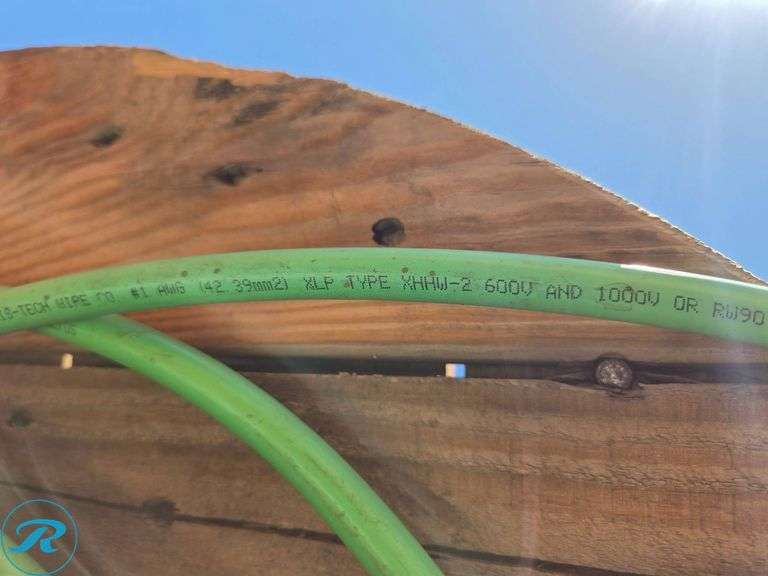 One Spool of General Cable 12 AWG Type XHHW-2 Wire - Roller Auctions