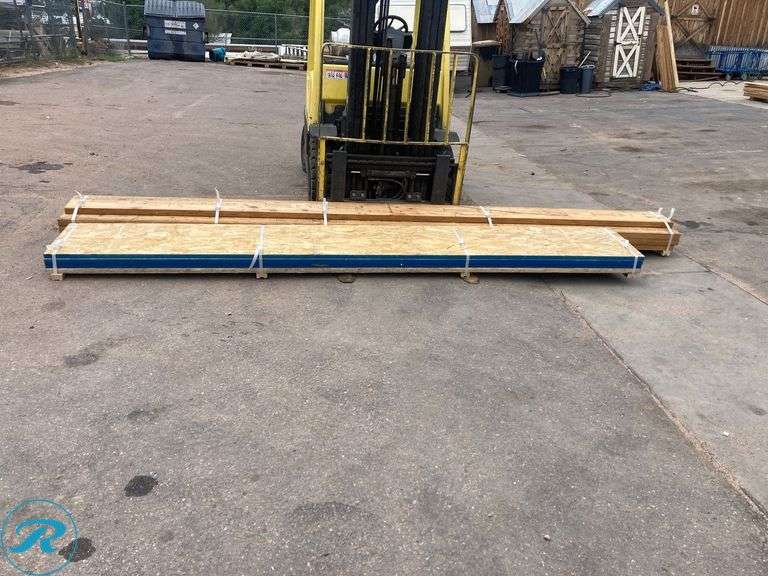 (15 items) (7) LVL Beam 9.5" x 1.75" x 14ft (8) Rim Board 9.5" x 1.25 ...