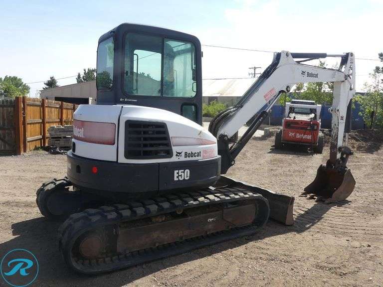 2011 Bobcat E50 Hydraulic Mini Excavator - Roller Auctions