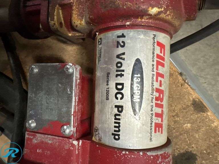 Fill-Rite 12-Volt DC Pump with Hose and Nozzle - Roller Auctions