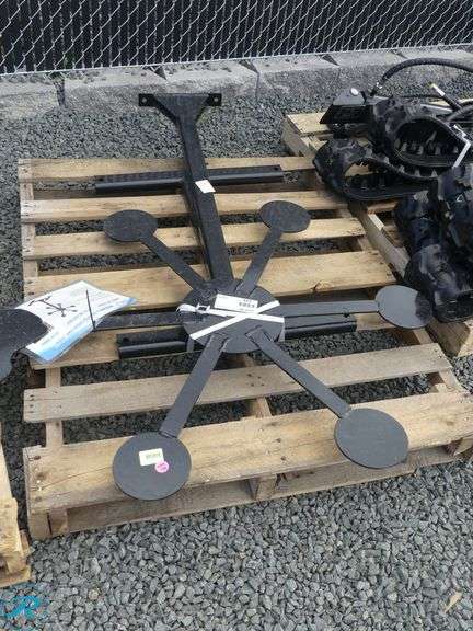 New SKLP 6-Arm Shooting Tree Target, 62" x 41" - Roller Auctions