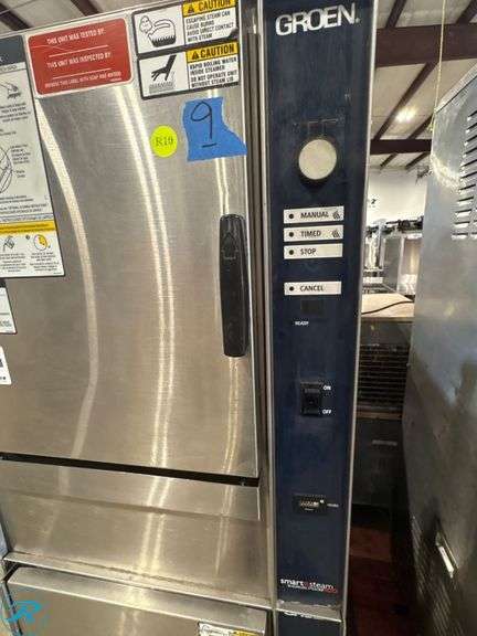 Groen Model SSB-3G SmartSteam 100 Boilerless Steamer, Gas - Roller Auctions