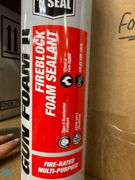 (12) DAP Touch ‘n Seal Gun Foam II Fireblock Foam Sealant, 24 oz Cans ...
