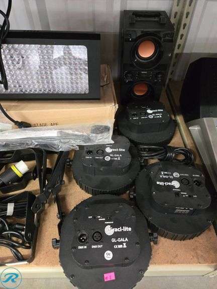 Stage Ape GL-GALA LED Lights and Accessories - Roller Auctions