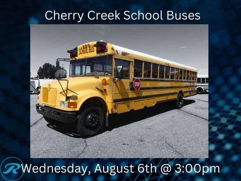Don't Miss Out on the Cherry Creek School Bus Auction - Roller Auctions