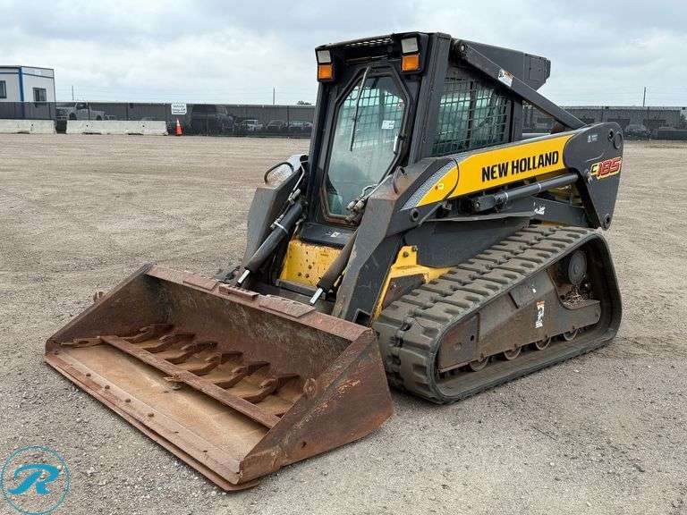 2007 New Holland C185 Crawler Skid Steer Loader - Roller Auctions