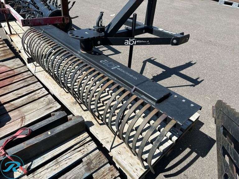 ABi Attachments 72” Landscape Rake, 3PT - Roller Auctions