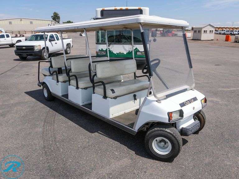 Ingersoll-Rand Club Car Villager RWD 7-Passenger Cart - Roller Auctions