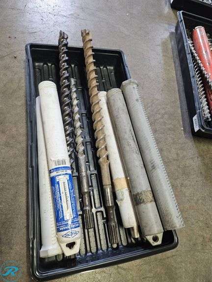 Tray of Drilltec Spline Shank Concrete Drill Bits and Coring ...