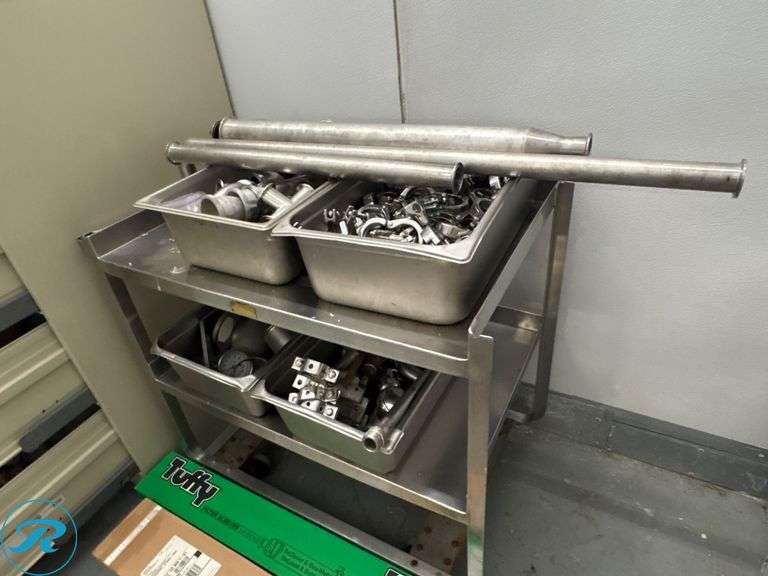 Stainless Steel Pipe Fittings, Storage Cabinet, and Miscellaneous ...