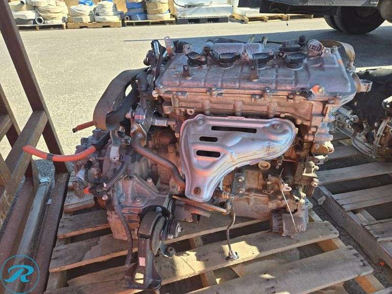 Used Toyota 2ZR-FE Engine with X2ZR-W25 Label - Roller Auctions