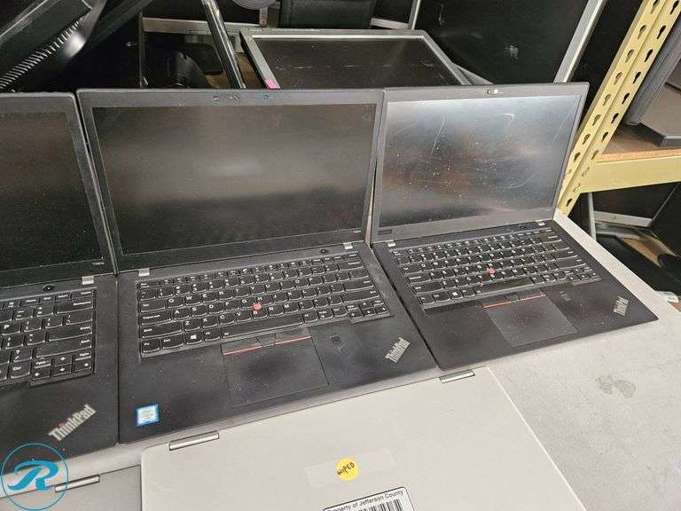 (9) Lenovo ThinkPad Laptops of Various Models - Roller Auctions