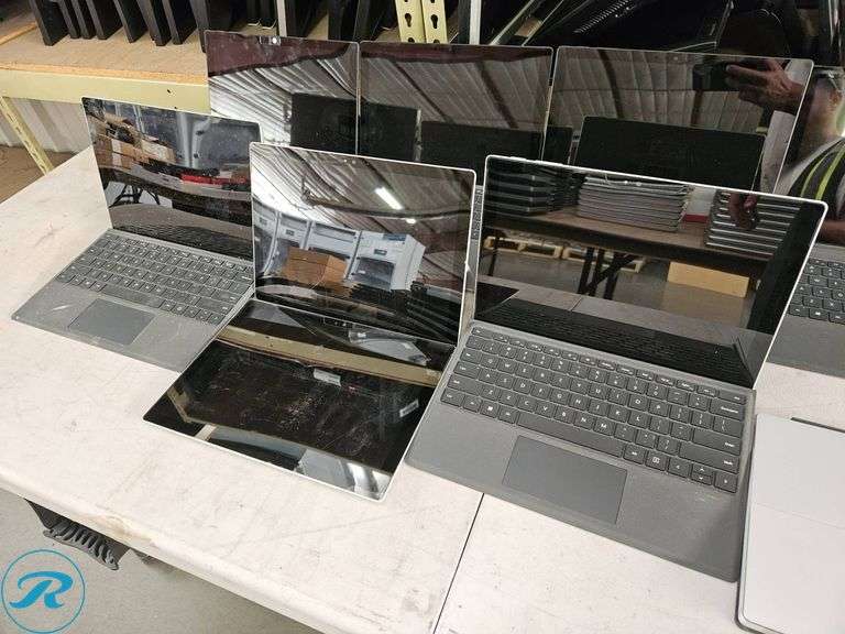 (11) Microsoft Surface Laptops with Keyboards (2-Missing Keyboard) - Roller Auctions