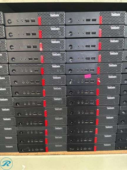 (121) Lenovo ThinkCentr Desktop Computers: - Roller Auctions