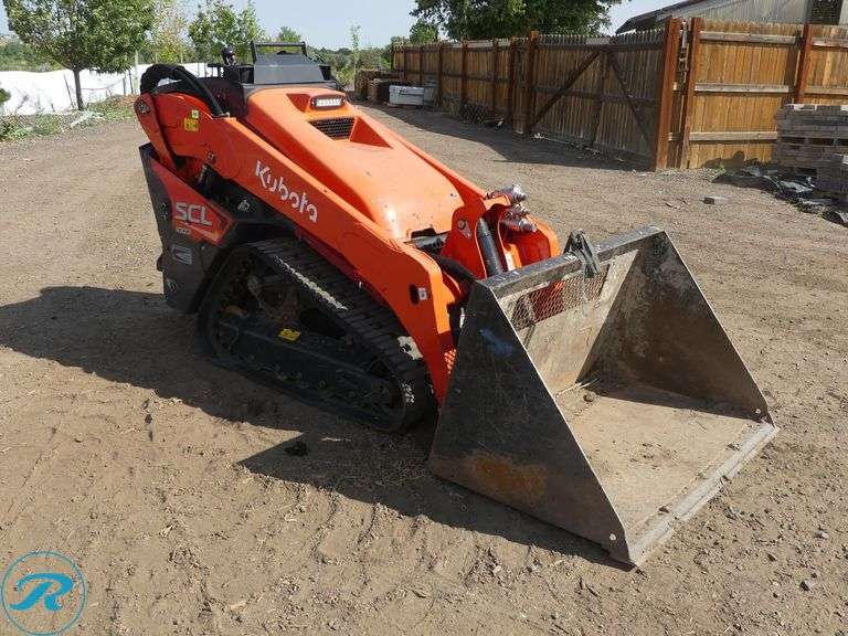 2021 Kubota SCL1000 Mini Skid Steer Loader - Roller Auctions