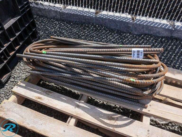 Bundle of Steel Rebar, Various Lengths - Roller Auctions