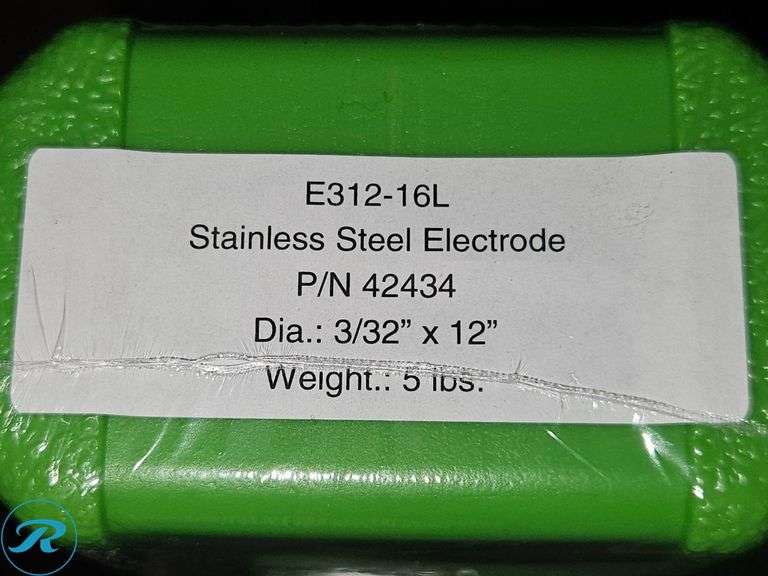 (8) New Forney Industries E312-16L Stainless Steel Electrode Containers ...
