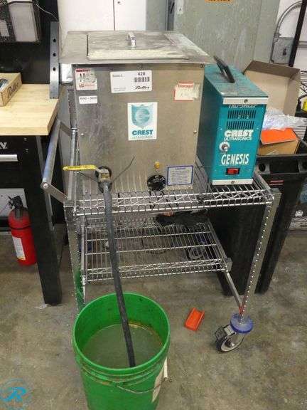 Crest Ultrasonics Genesis Ultrasonic Cleaner With Generator - Roller ...