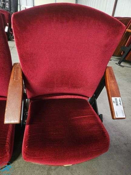 (2) Gates Concert Hall Wall Mount Seats From University of Denver ...