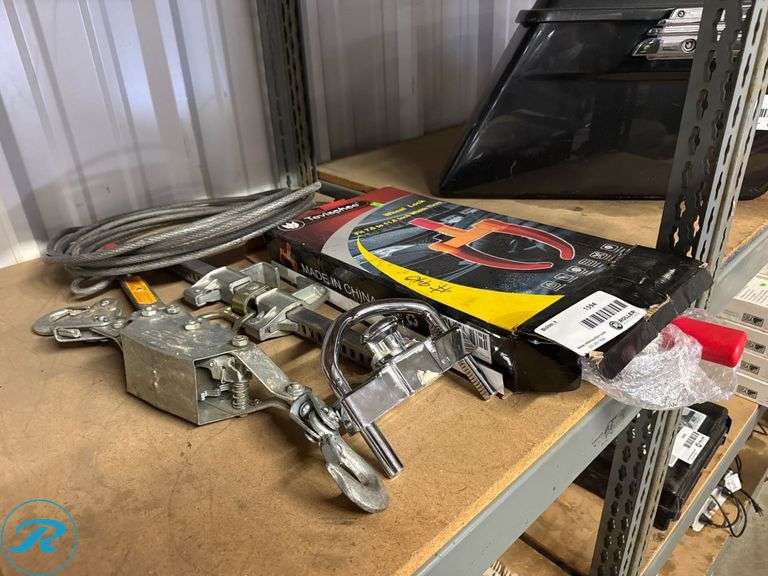 Tevlaphee Wheel Lock, Cable, and Rigging Hardware - Roller Auctions